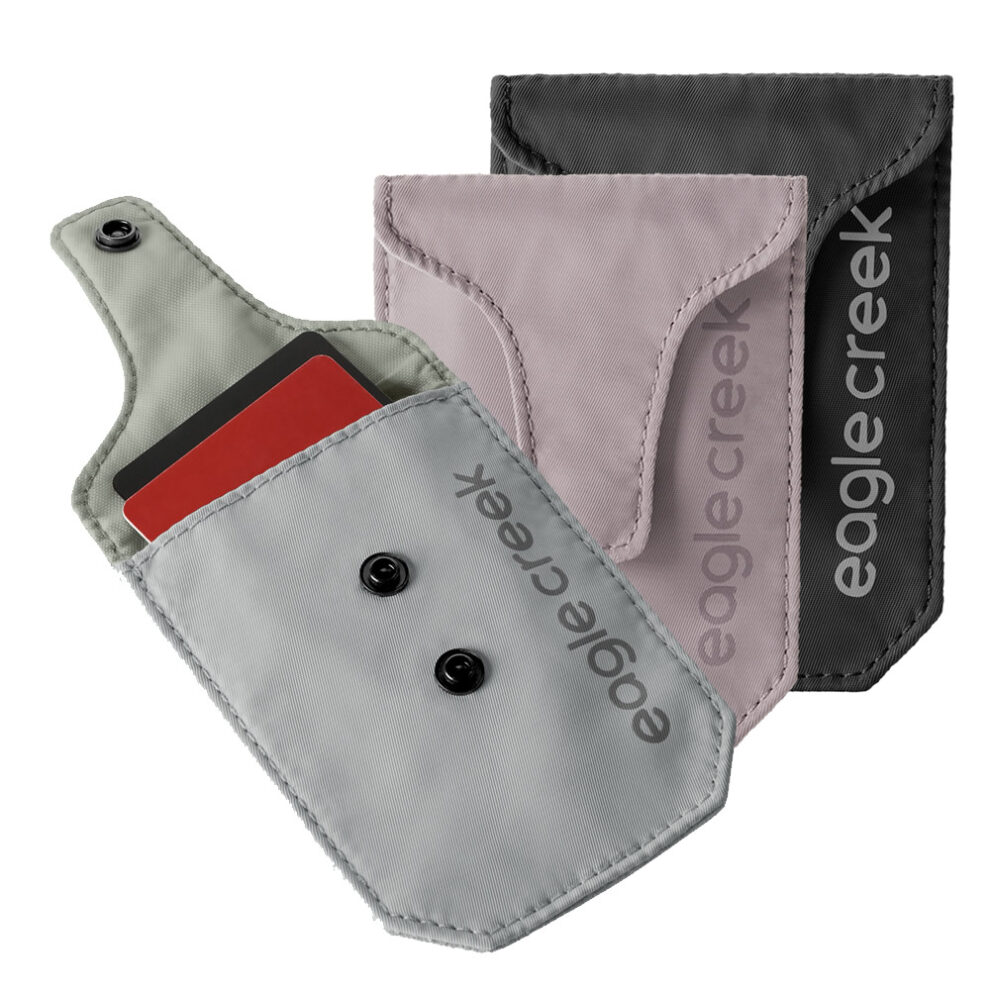 Buy Eagle Creek RFID Bra Pouch in Orchid, Storm Grey & Black