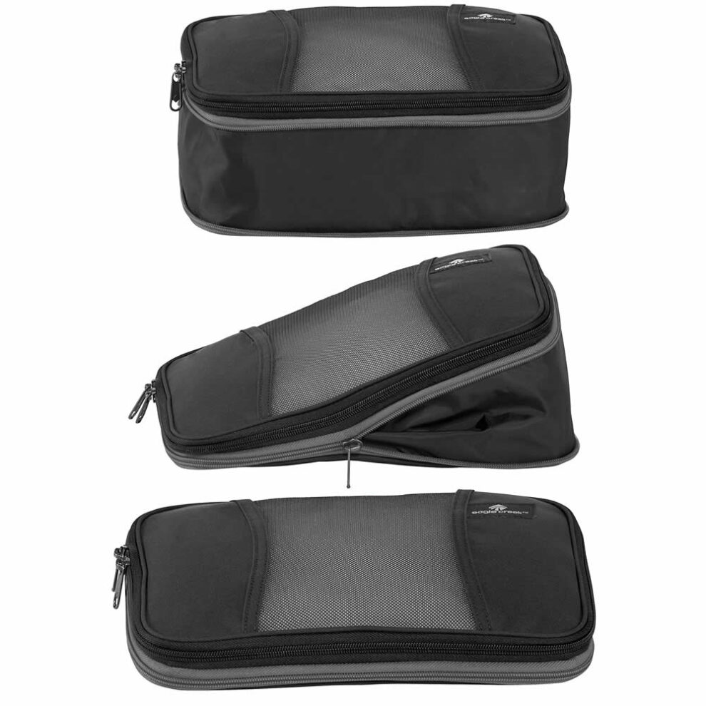Buy Eagle Creek Compression Packing Cubes | Pack It Original | Black ...