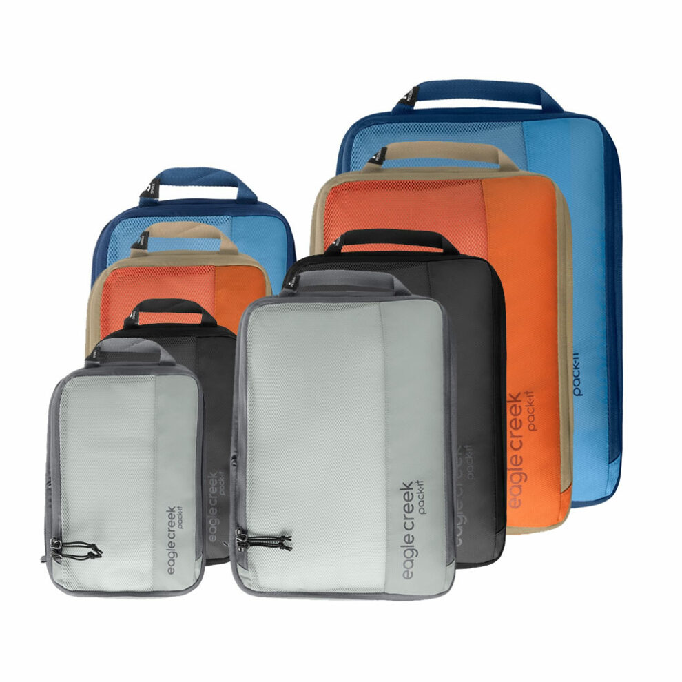 Buy Eagle Creek Isolate Compression Packing Cube Set | Mandarin, Blue ...