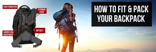 A guide to Fitting a Backpack | How to Pack a Backpack