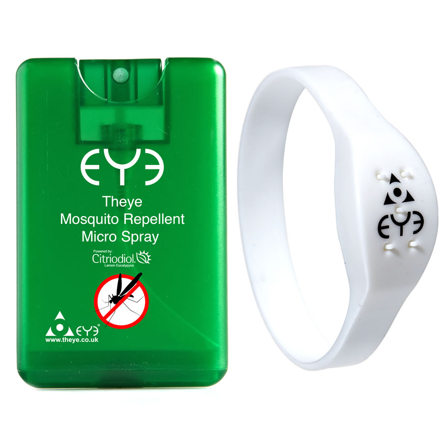 Mosquito Repellent Wrist Bands | Deet Impregnated | Pack 4
