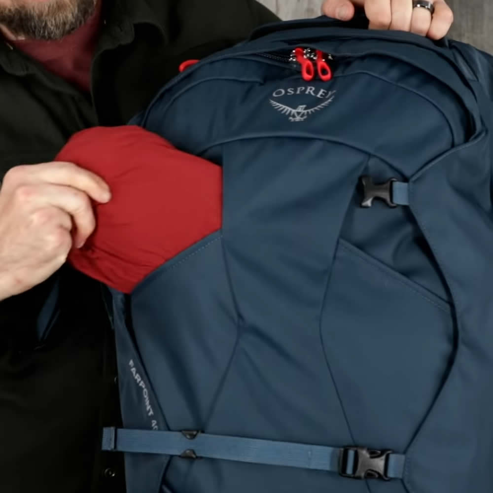 Buy Osprey Farpoint 40 Carry-On Pack | Black, Muted Space Blue, Gopher ...