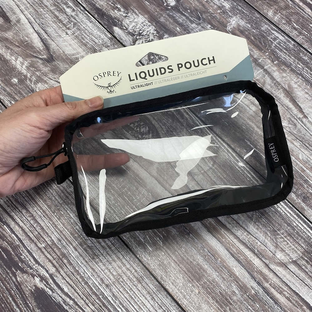 Buy Osprey Ultralight Liquids Pouch | Clear Travel Toiletry Bag
