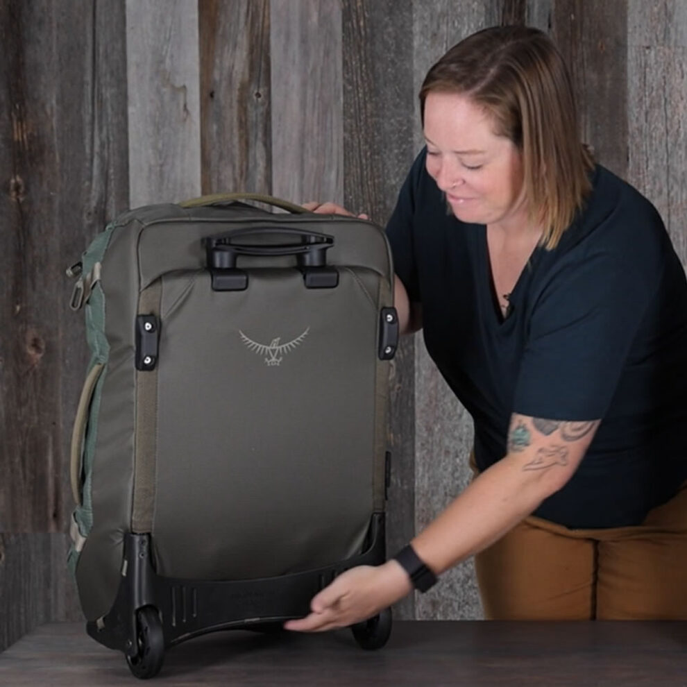 Buy Osprey Rolling Transporter 90 | Raven Black & Blue Flame | Duffel ...