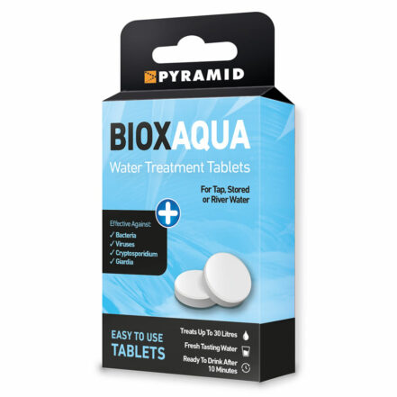 Biox Aqua Chlorine Dioxide Tablets | Travel Water Purification
